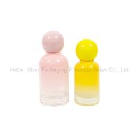 China Round Shaped Cosmetic Spray Bottle Fine Mist Sprayer Customizable Colors for sale