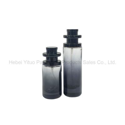 China Aluminum Closure Refillable Cosmetic Spray Bottle 182mm 0.15ml Fine Mist Leak Resistant Custom Colors for sale