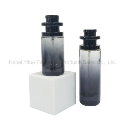 China Borosilicate Glass Bulk Perfume Bottles 70mm with Plastic Pump Leak Proof 3000 Pieces for sale