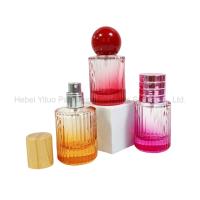 China Borosilicate Glass Perfume Bottles 70mm Leak Proof Bulk Fragrance Packaging 3000 Pieces for sale