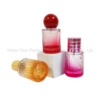 China Borosilicate Glass Perfume Bottles 70mm Leak Proof Bulk Fragrance Packaging 3000 Pieces for sale