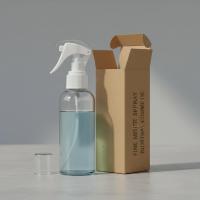 China Fine Mist Cosmetic Spray Bottle 15ml Travel Size Credit Card Shape Refillable with Aluminum PP Cap for sale