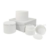 China Customized Diameter Acrylic Cosmetic Cream Jar 50g with Label Printing for Skincare Packaging for sale