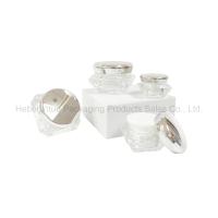 China Customizable Acrylic Cosmetic Cream Jar 50g for Face Eye Moisturizer Skincare Packaging for sale