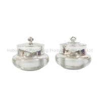 China Customizable Acrylic Cosmetic Cream Jar 50g for Face Eye Moisturizer Skincare Packaging for sale
