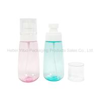 China Refillable PET/PP Cosmetic Spray Bottle 0.1ml Pump for Skincare Perfume Travel for sale