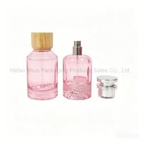China Antique Perfume Bottles 7x10cm Clear Glass Vintage Scent Bottles for Travel and Display for sale