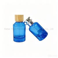 China Antique Perfume Bottles 7x10cm Clear Glass Vintage Scent Bottles for Travel and Display for sale