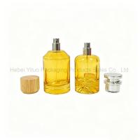 China Antique Perfume Bottles 7x10cm Clear Glass Vintage Scent Bottles for Travel and Display for sale