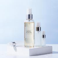 China Transparent Plastic Refillable Cosmetic Spray Bottle 50ml100ml Personal Care for sale
