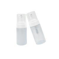 China Wholesale Transparent Cap Frosted Plastic Airless Spray Bottle Mini Portable Skincare Liquid Dispenser for sale