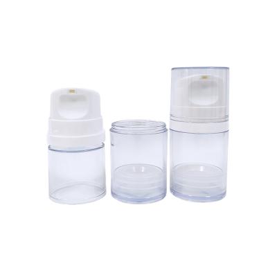 China Serum Cream Dispensing Airless Pump Bottles For Cosmetic Packaging for sale