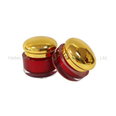 China Customized Cosmetic Cream Jar Featuring Plastic Body Material and Pump Lid Ensuring Secure Packaging for Beauty Products for sale