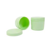 China Wholesale Custom Matte Pink PP Cosmetic Jar, Empty Plastic Cream Pot for Face Cream, Body Butter & Cosmetic Packaging for sale