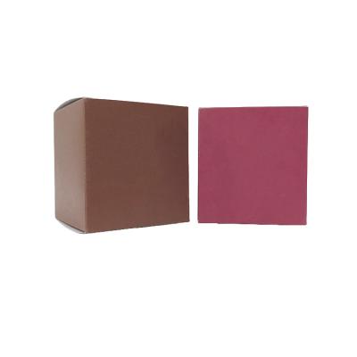 China Wholesale Custom Multi-Color Foldable Molded Pulp Flat Box Biodegradable Colored Paper Pulp Packaging for Cosmetic for sale
