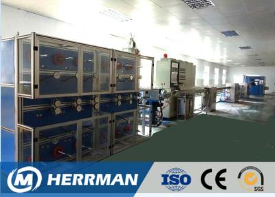 China Siemens Motor Fiber Optic Cable Production Line 600MPM Optic Fiber Buffering Machine for sale