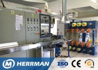China Simplex Half  / Full Duplex Fiber Optic Cable Production Line For 2 Core Indoor Cable for sale