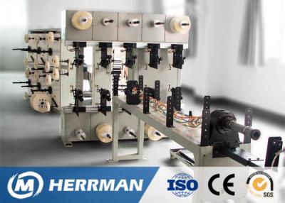 China Fiber Optic Drop / FTTH / Premises Cable Making Equipment Jacketing Machine 80rpm for sale
