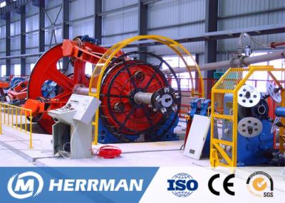 China High Speed Cage Type Pvc Wire Manufacturing Machine , Cable Laying Up Machine for sale