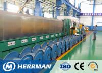 China Al Alloy Wire / Copper Rod Drawing Machine With Dual Bobbin Take Up High Potency for sale