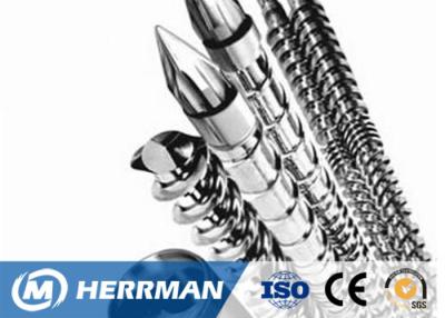 China 38CrMOALA Material Plastic Extruder Screw , Durable Parallel Twin Screw, cable machine for sale