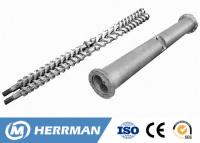 China 38CrMOALA Material Plastic Extruder Screw , Durable Parallel Twin Screw, cable machine for sale