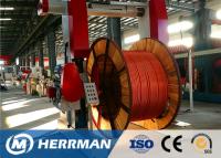China Metal Sheathing Cable Armouring Machine For High Voltage Power Cable for sale