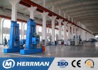 China Copper / Aluminum Wire Rewinding Machine , Cable Winding Equipment With Taping for sale