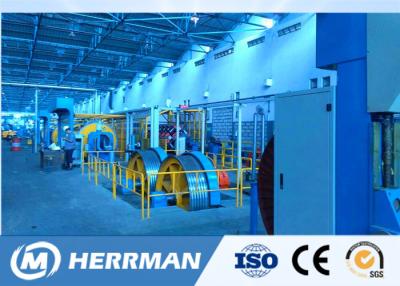 China Milliken Conductor Cable Stranding Machine With Pre - Spiralled Sector for sale