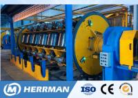 China Milliken Conductor Cable Stranding Machine With Pre - Spiralled Sector for sale
