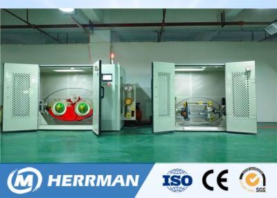 China Horizontal Signal Cable Twisting Machine With Back Twist 0.6 - 3kg Tension for sale