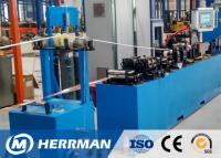 China Metallic Pipe Corrugated Pipe Line , HV Corrugated Pipe Machine For Fire Retardant Cable for sale