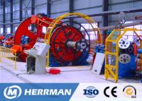 China Cable Core Lay Up Machine For Telephone Cable Round / Sector Shapes for sale