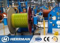 China PLC Control Drum Twister Machine , Power Cable Machine 130 Max Cabling OD for sale