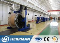 China Horizontal Transformer Wire Cable Production Line With Touch Panel Function Input / Display for sale