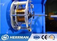 China Triple Layer Concentric Cable Taping Machine Speed Up To 2200RPM PLC Control for sale