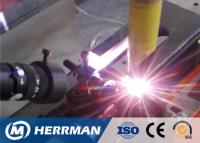 China Metallic Pipe Corrugated Pipe Line , HV Corrugated Pipe Machine For Fire Retardant Cable for sale