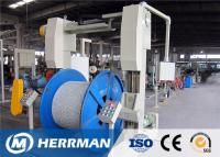 China Optical Fiber Cable Sheathing Line For Armoured Cable Core Inner / Outer Sheathing for sale