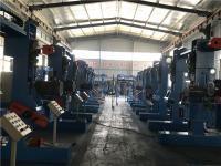 China 2mm - 200mm Round Cable Rewinding Machine With Spark Testing Gantry Rail Walk Type for sale