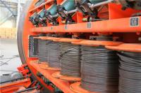 China Reinforced Flat Wire Rigid Armouring Machine Of Submarine Flexible Pipe Production Line for sale