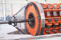 China Reinforced Flat Wire Rigid Armouring Machine Of Submarine Flexible Pipe Production Line for sale