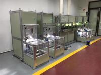 China Double Layer Optical Fiber Rewinder With Coloring Function , Optical Fiber Production Line for sale