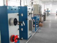 China Tight Buffering Optical Fiber Cable Manufacturing Machinery For Micro Cable for sale