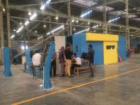 China Soundproof Cable Stranding Machine 1250mm Single Twister With Armoring Screening Speed 350rpm for sale