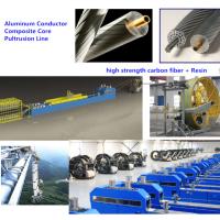 China Pultrusion Machine Line Wire Cable Machine 3.0KW 0.3 - 2.0 M/Min Pulling Speed for sale