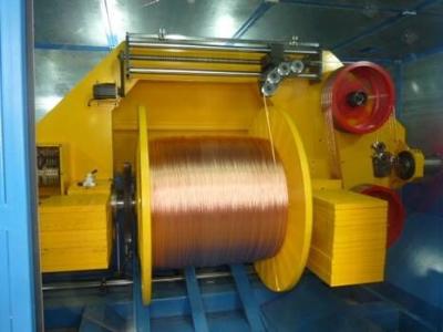 China Automatic 11.6-99mm Pitch Two Copper Wire Twisting Machine for sale