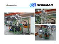 China Steel Rope PP Injection 120mm Cable Extrusion Line For Mine for sale