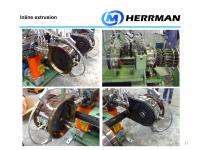 China Steel Rope PP Injection 120mm Cable Extrusion Line For Mine for sale