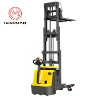 China Garment 2T 2500mm Dividable Mast Fully Electric Pallet Stacker for sale