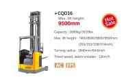 China 12km/H AC Motor 9.5m 1.6T Outdoor Electric Lift Truck for sale